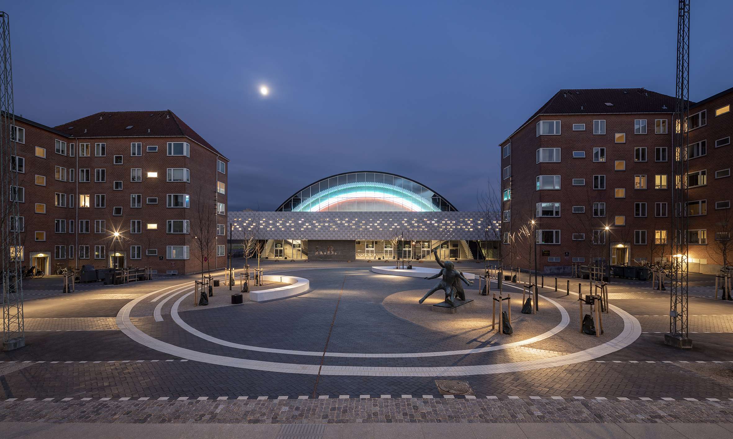 The Plaza In Front Of Kb Hallen - Landscape