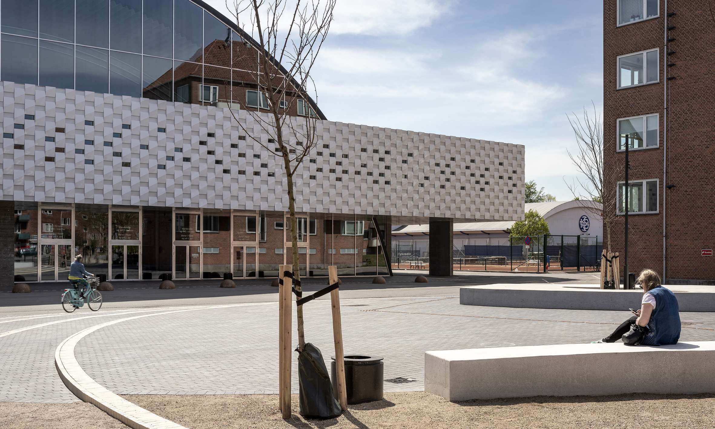 The Plaza In Front Of Kb Hallen - Landscape