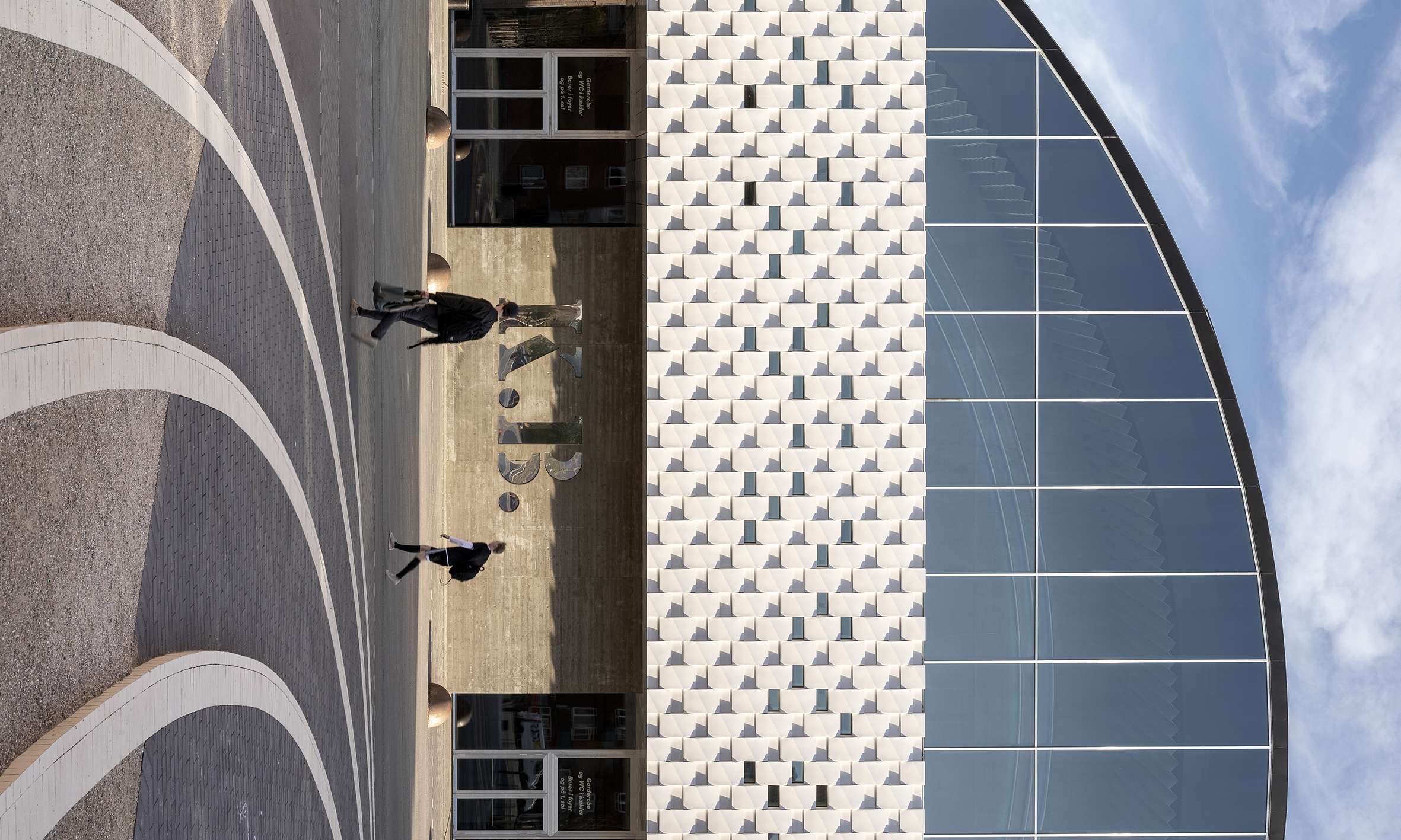 The Plaza In Front Of Kb Hallen - Landscape