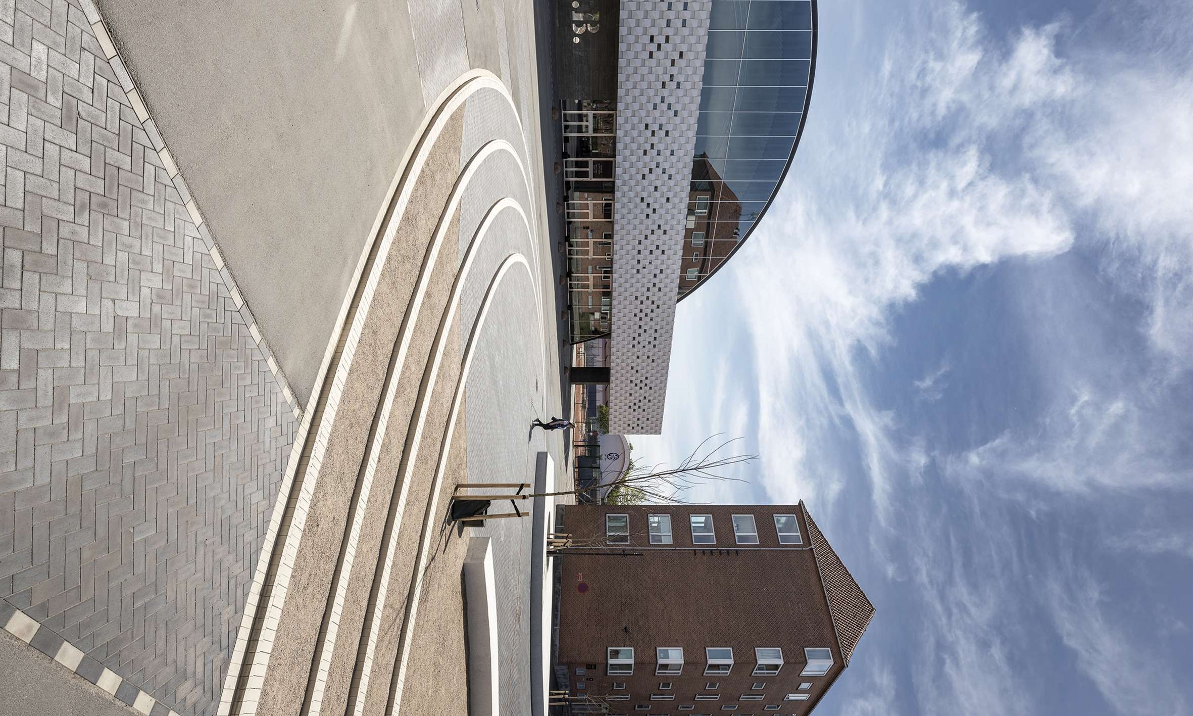 The Plaza In Front Of Kb Hallen - Landscape
