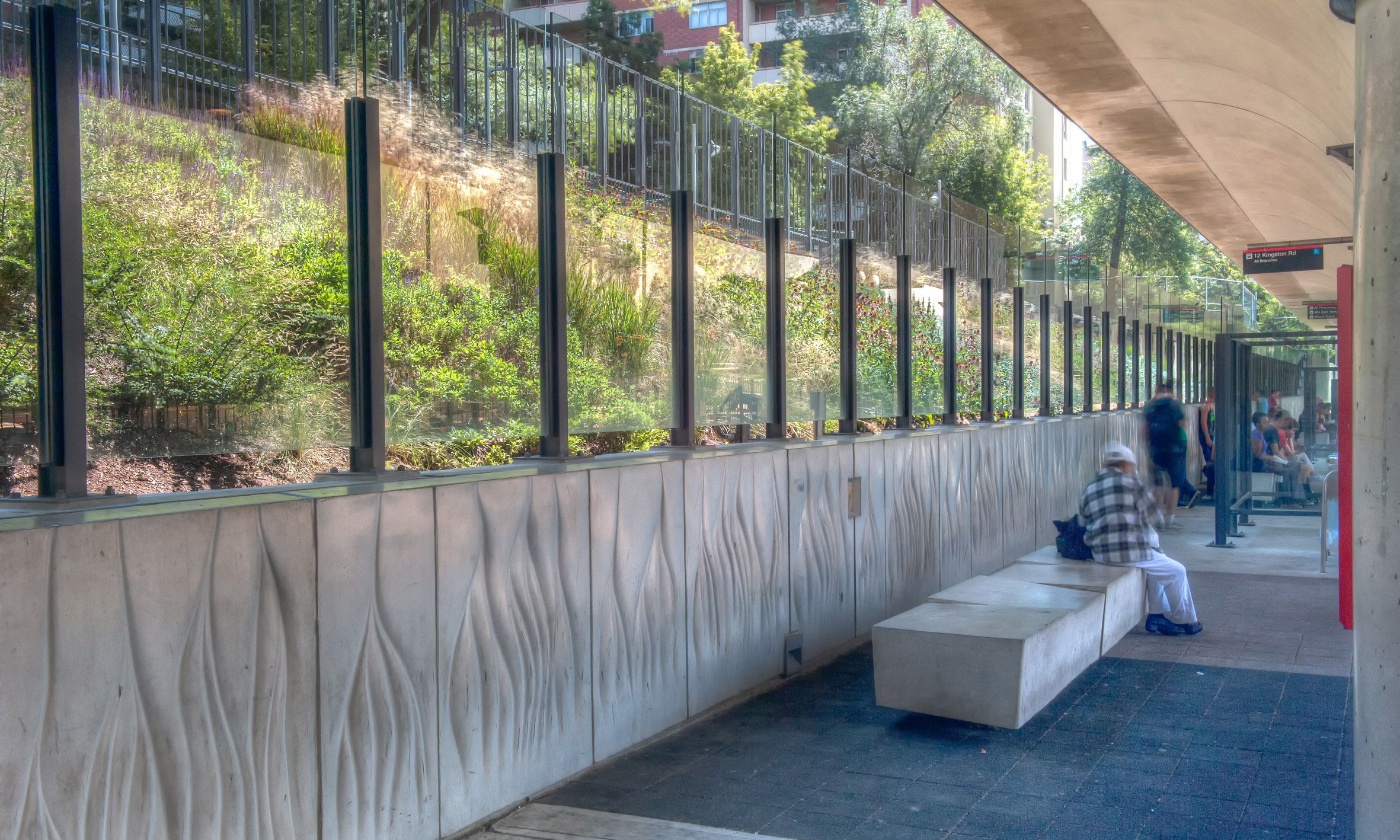 Victoria Park Subway Station - Green Roof And Landscape - Landscape