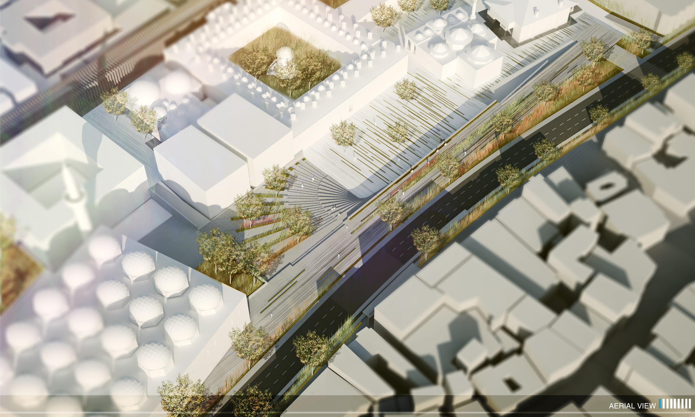 Revitalization Of The Historical Town Center_ Orhangazi Square - Landscape