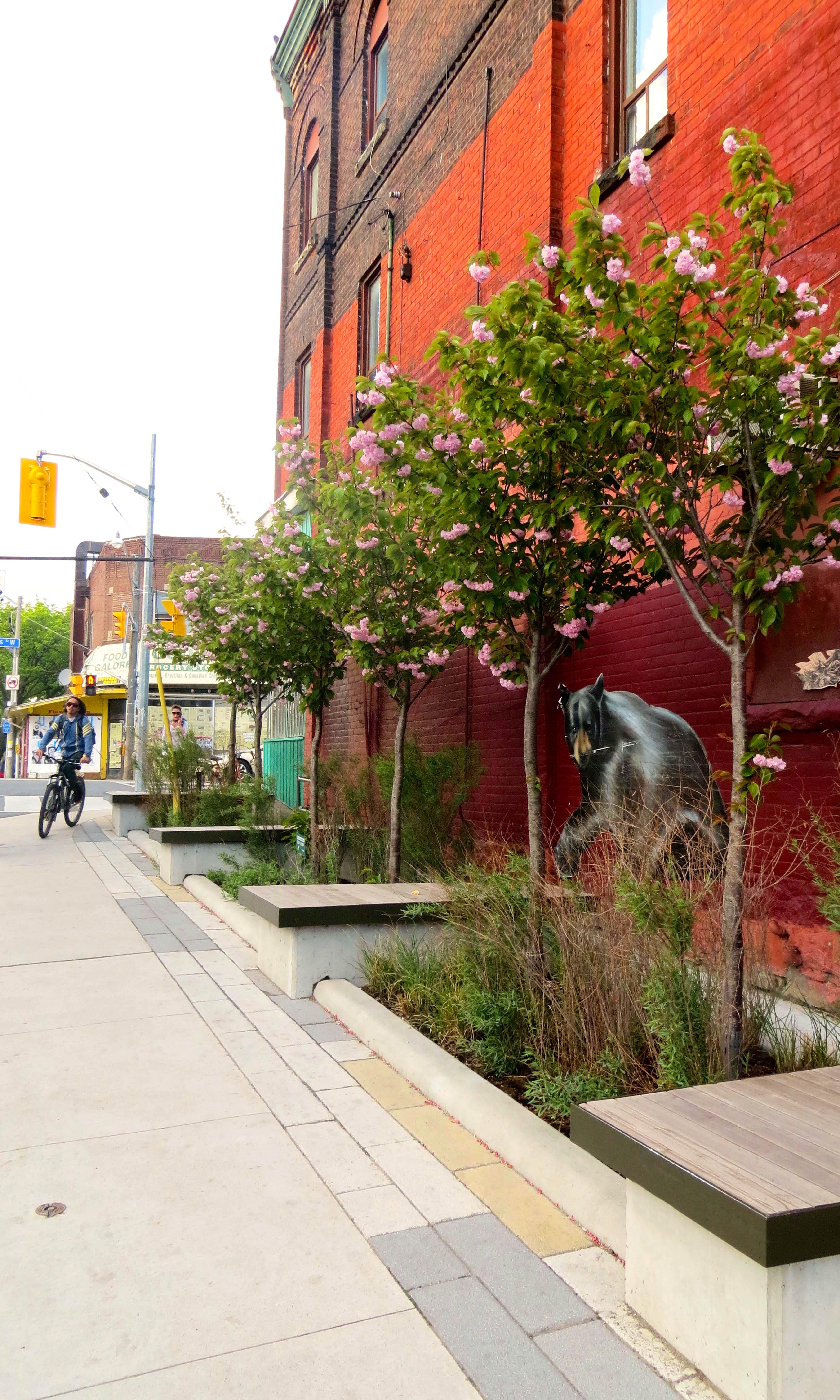 Dundas Street West Parkettes - Landscape