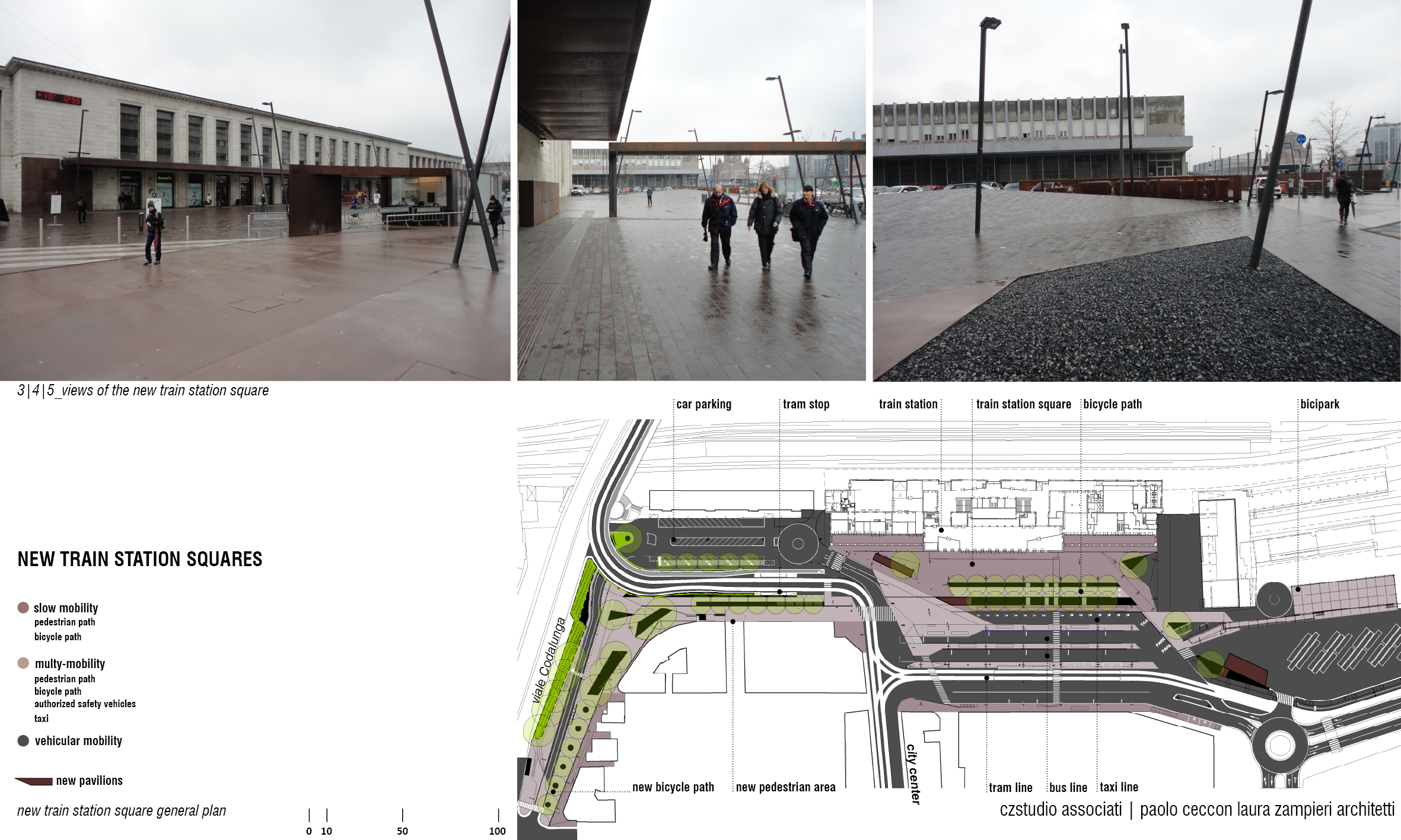 New Train Station Squares And Pavilions - Landscape