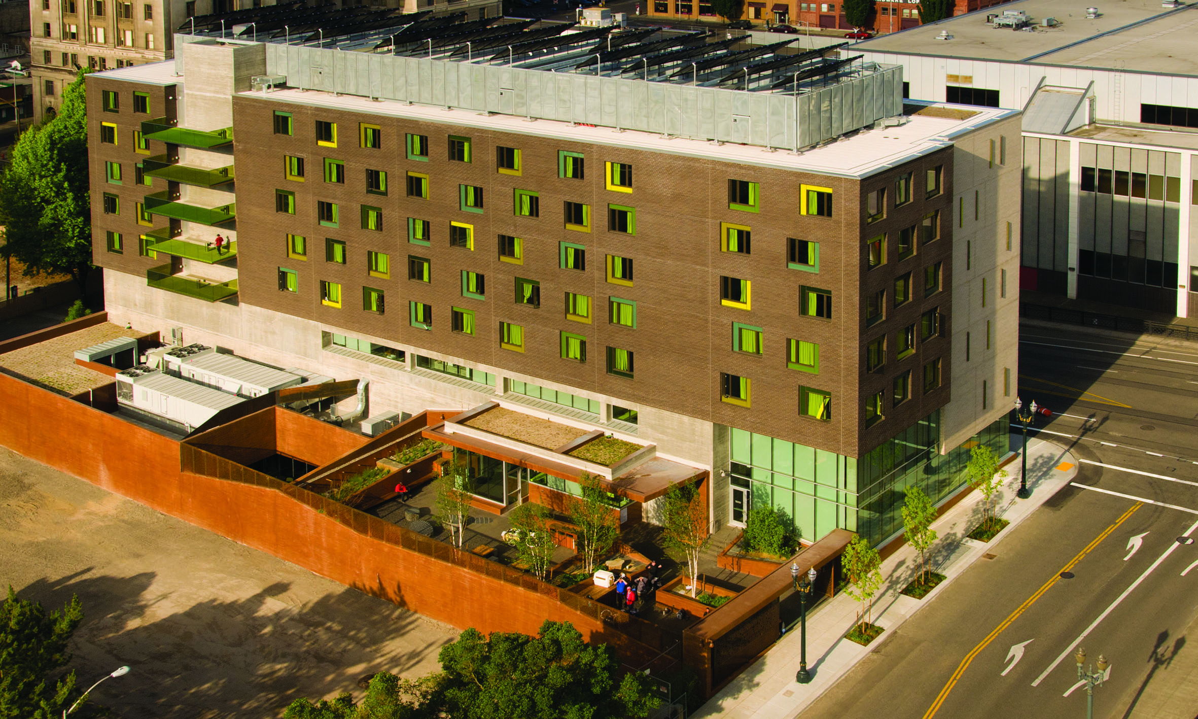 Bud Clark Commons - Landscape