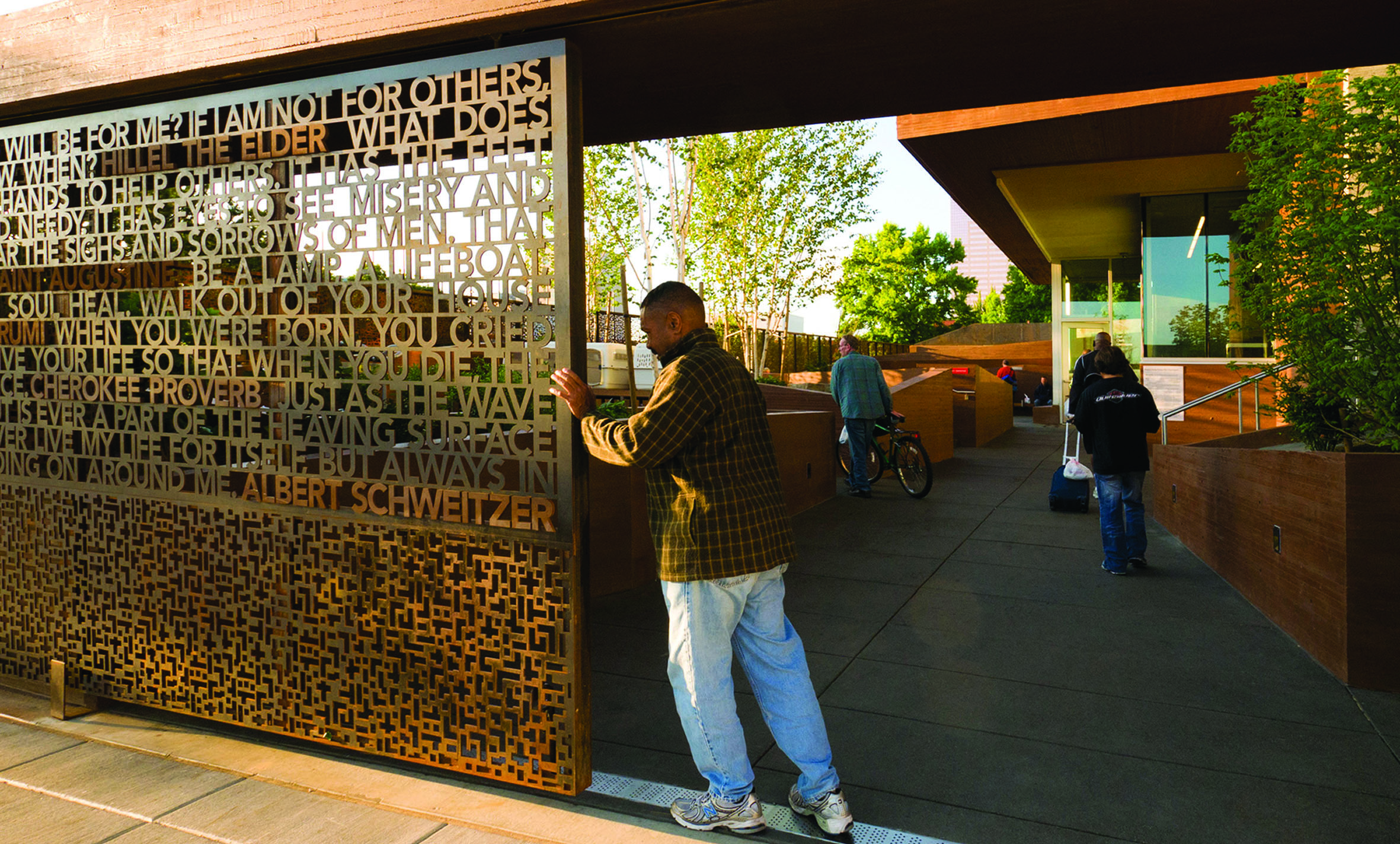 Bud Clark Commons - Landscape