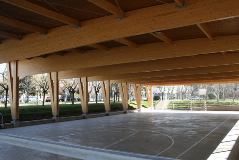 New Playground In Pinetons Park - Landscape