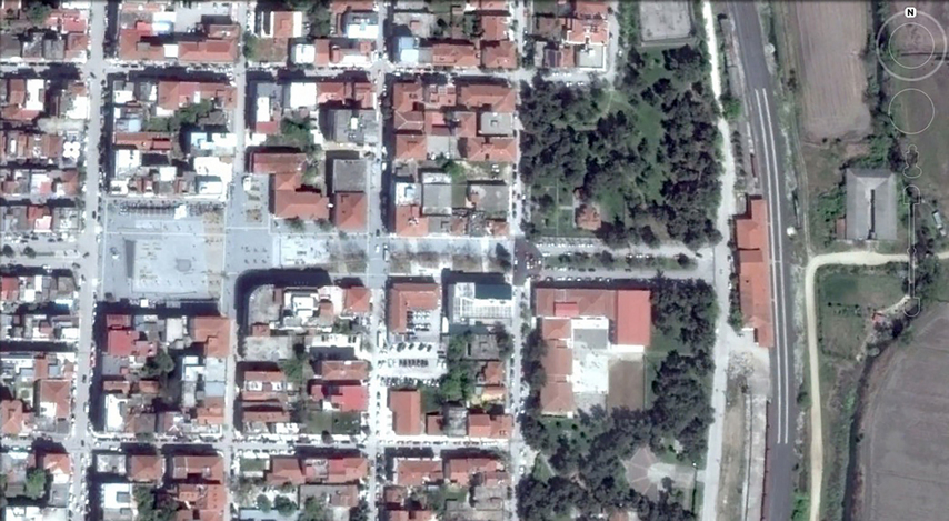 Orestiada Central Square And Main Pedestrian Street - Landscape