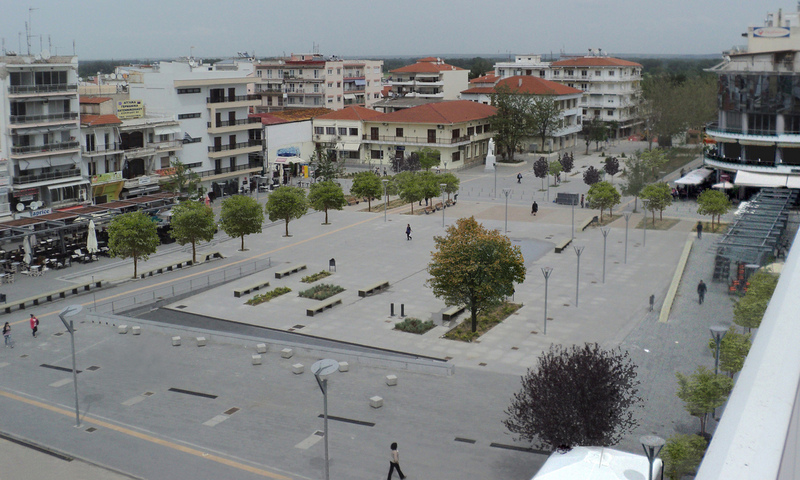Orestiada Central Square And Main Pedestrian Street - Landscape